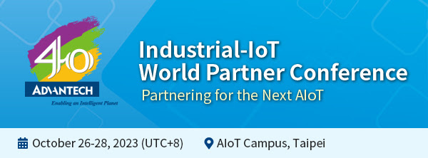 Advantech's Industrial IoT World Partner Conference | Sitio Web Principal
